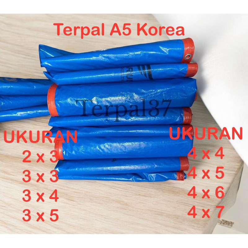 Jual Terpal A5 Korea Berbagai Macam Ukuran | Shopee Indonesia