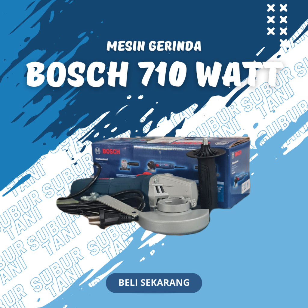 Jual MESIN GERINDA BOSCH GWS700 710W 4 INCH/GERINDA TANGAN/GERINDA ...
