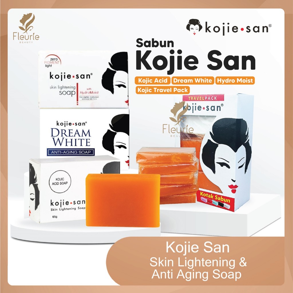 Jual Sabun Kojie San Kojic Acid / Dream White / Hydro Moist 65gr 135gr ...
