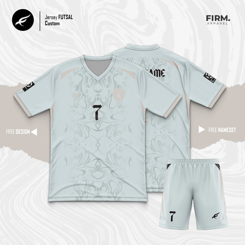 Jual FIRM APPAREL Jersey Futsal / Baju Futsal Dan Sepak Bola Gratis ...