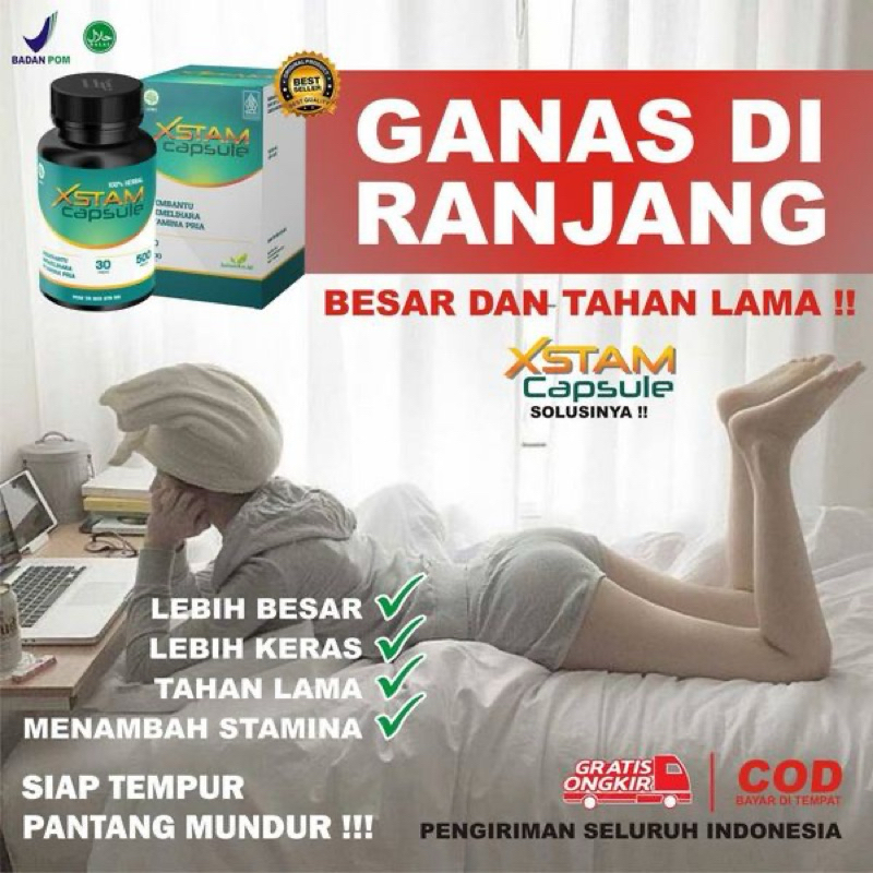 Jual XSTAM CAPSULE SOLUSIKU Obat Kuat Pria Tahan Lama | Isi 30 Kapsul ...