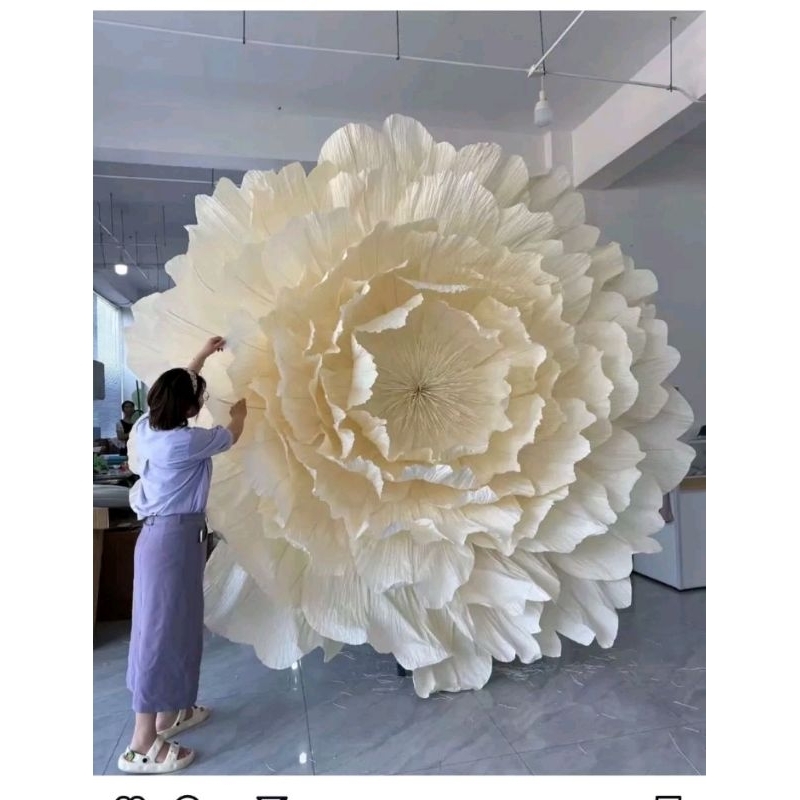Jual bunga dekorasi bunga backdrop giant flower | Shopee Indonesia