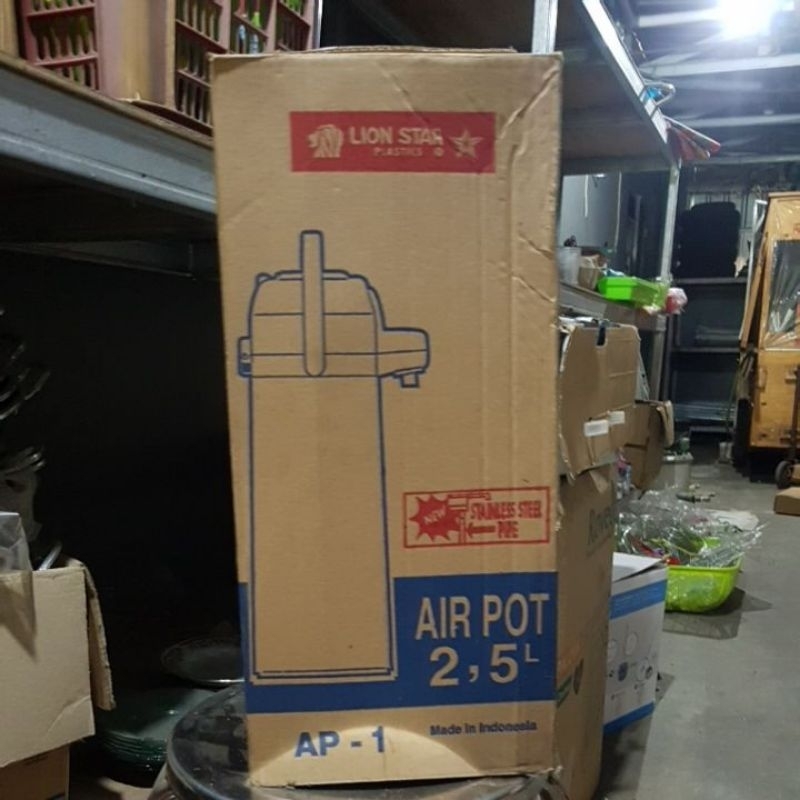 Jual Termos Air Panas Airpot 2,5L Lion Star | Shopee Indonesia
