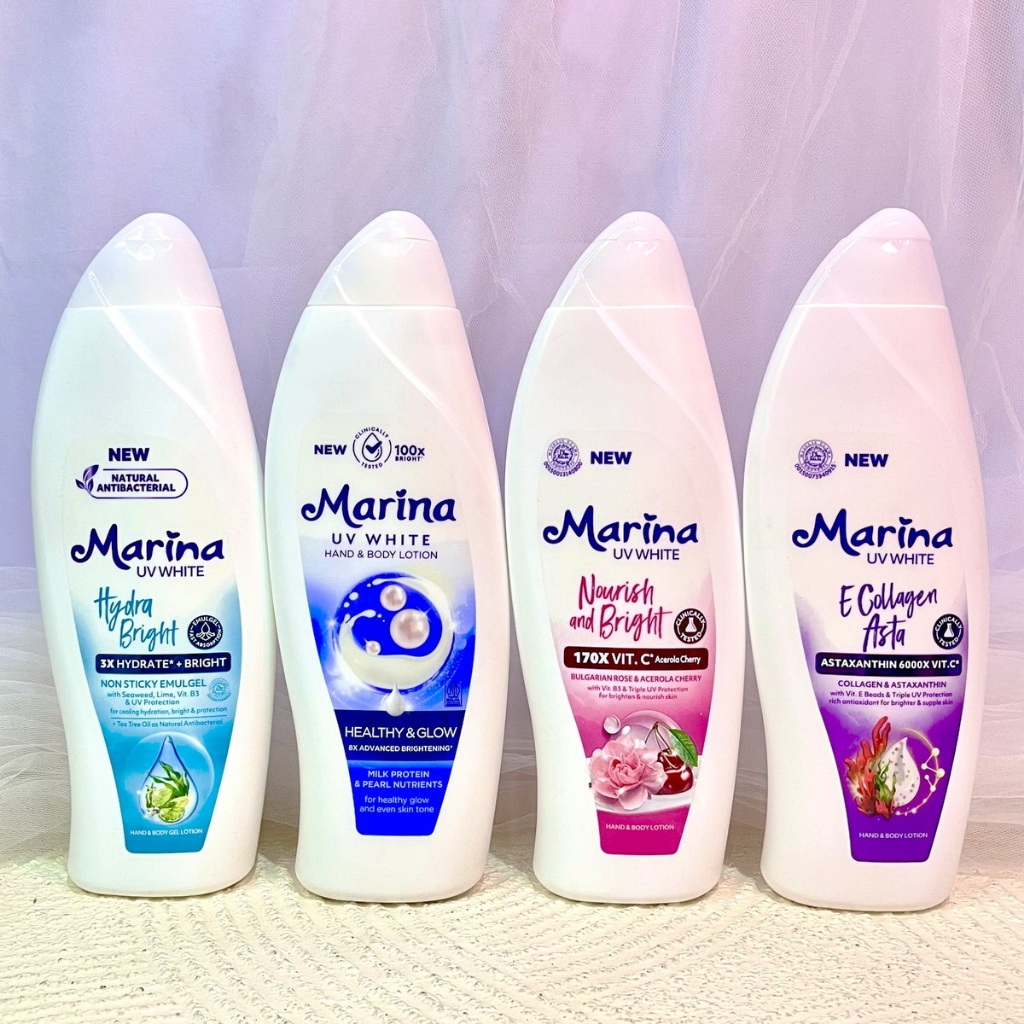 Jual Marina Body Lotion UV White 460ml (BESAR) | Shopee Indonesia