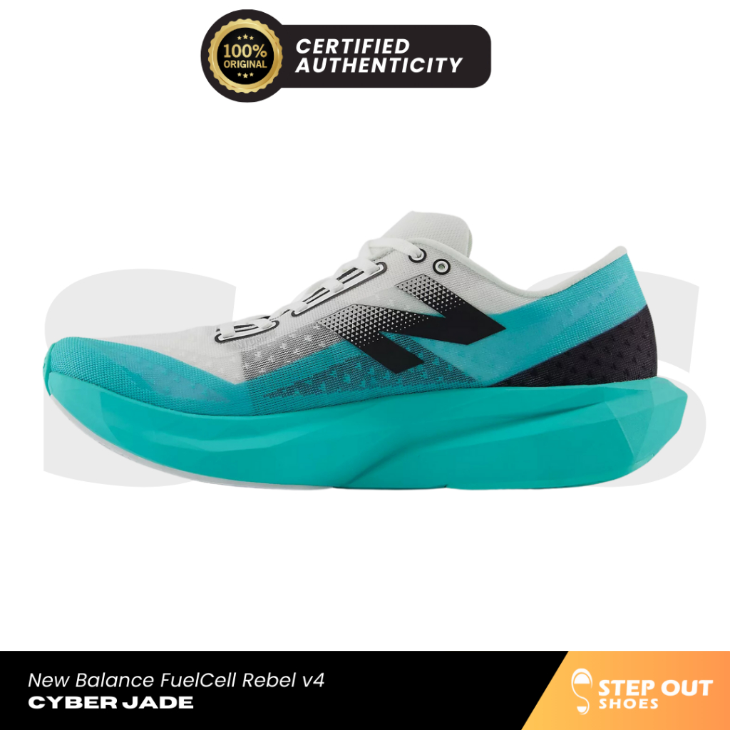 Jual Sepatu Running New Balance FuelCell Rebel v4 Cyber jade | Shopee ...