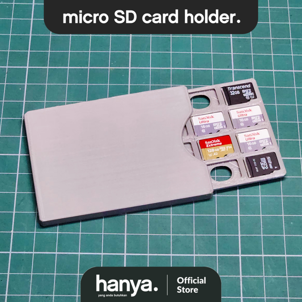 Jual Micro SD Holder Kotak Case Penyimpan MicroSD 16 in 1 | Shopee ...