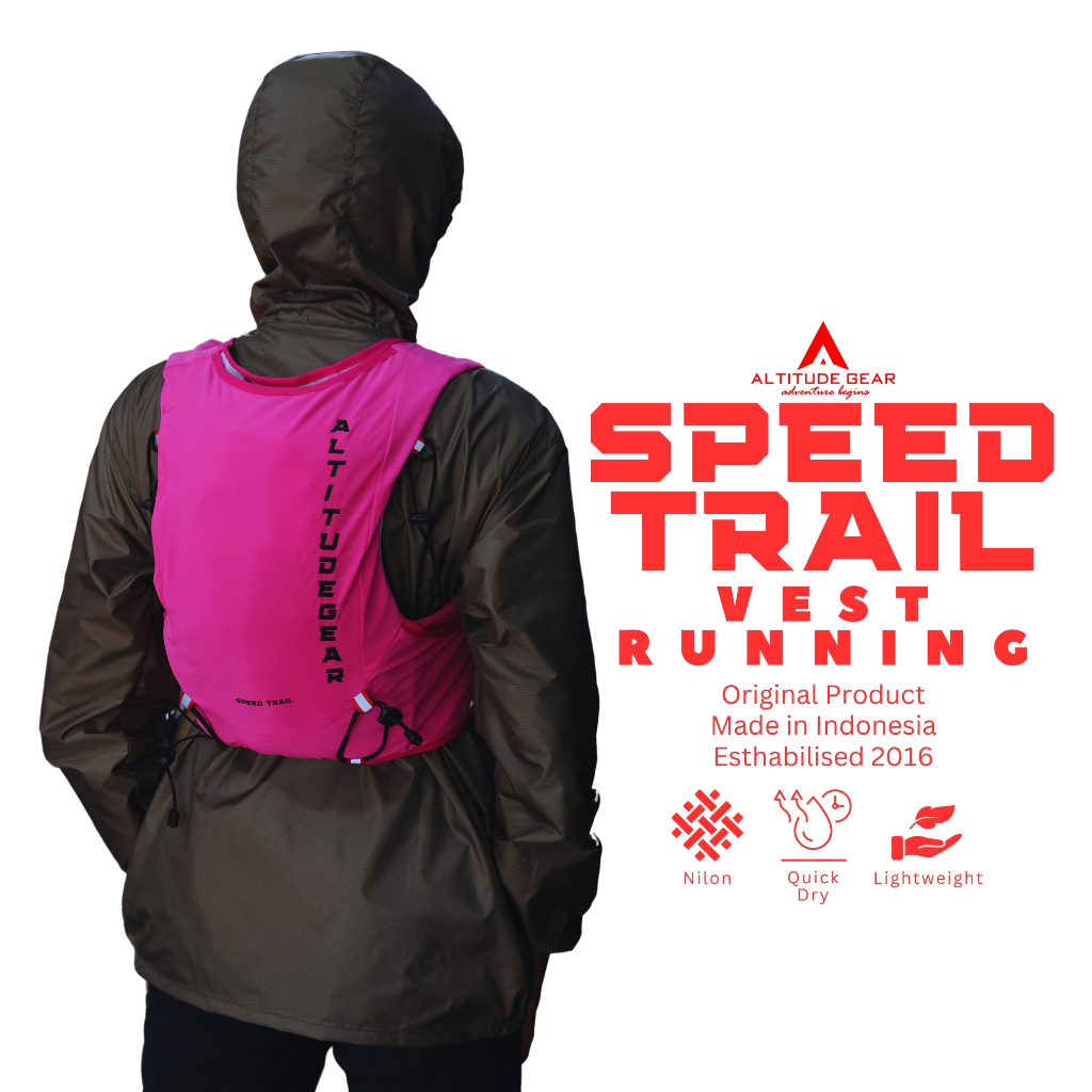 Jual Altitude Gear Speed Trail Vest Trail Running Hiking Utralight ...
