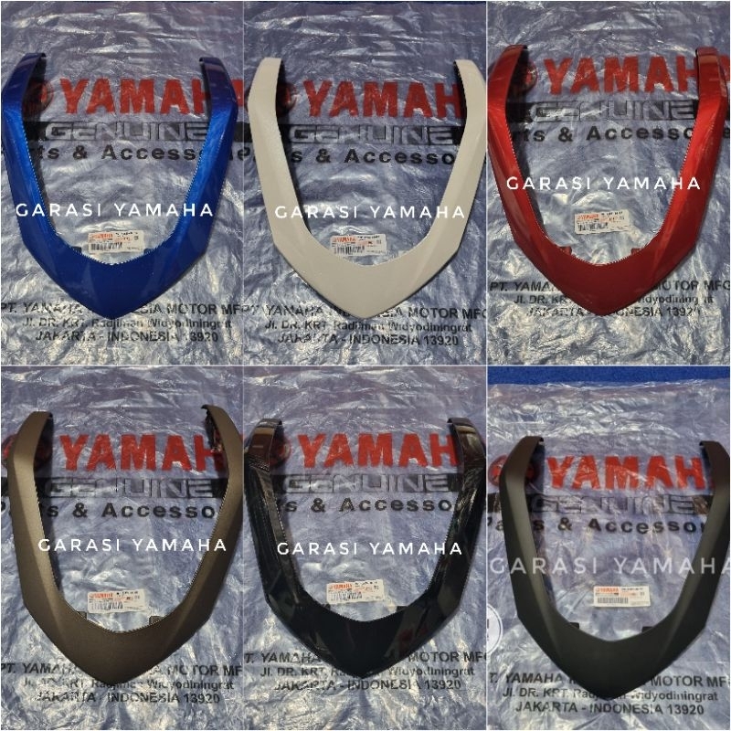 Jual Cover front list panel body depan nmax old hitam doff original ...