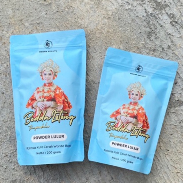 Jual Bedda Lotong Henny Beauty Bubuk 100gr Bedda Lotong Viral Pemutih ...