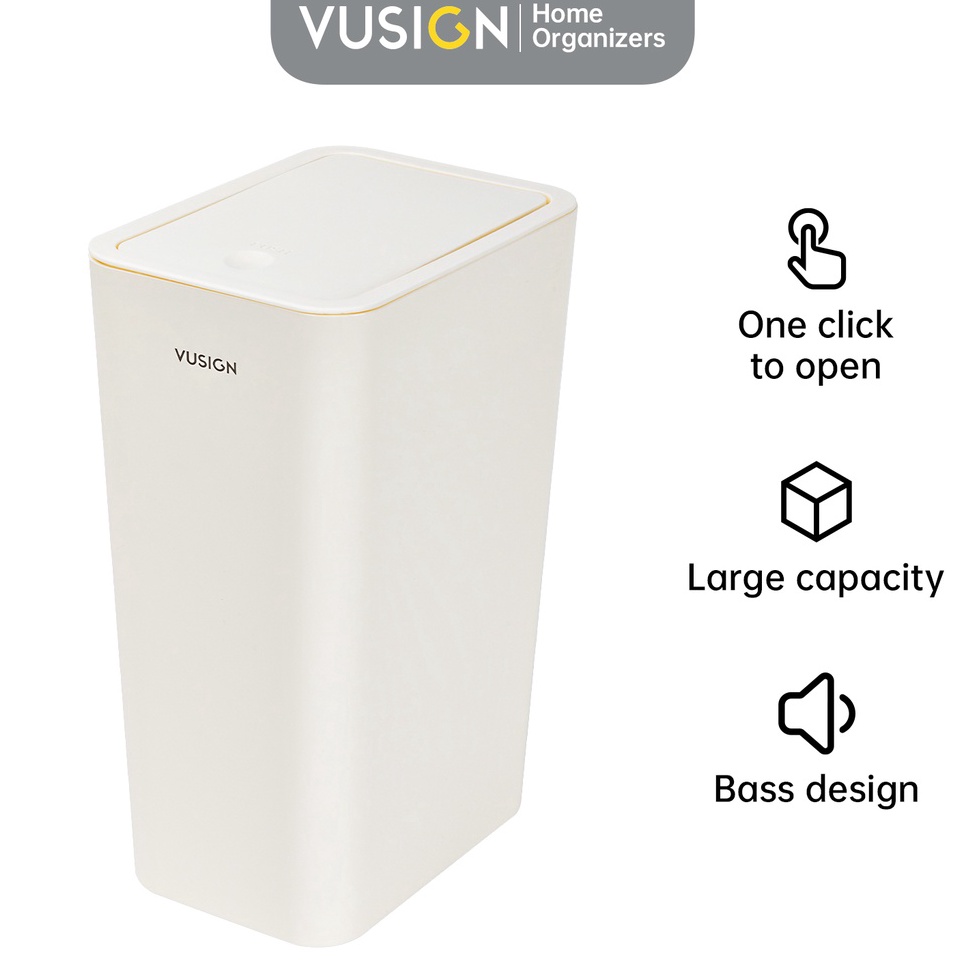 Jual Limited Vusign Trash Can Tempat Sampah Tong Sampah Tertutup Ruang ...