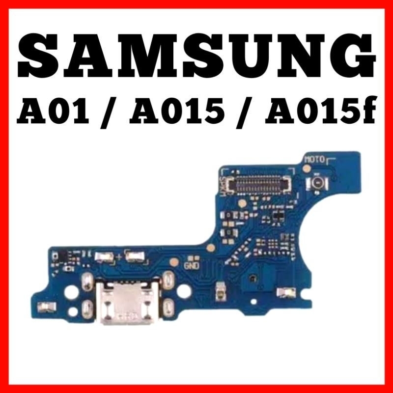Jual Konektor Charger Samsung A01 A015F Original Full Komponen Ic Board Charger Papan Cas Mic ...