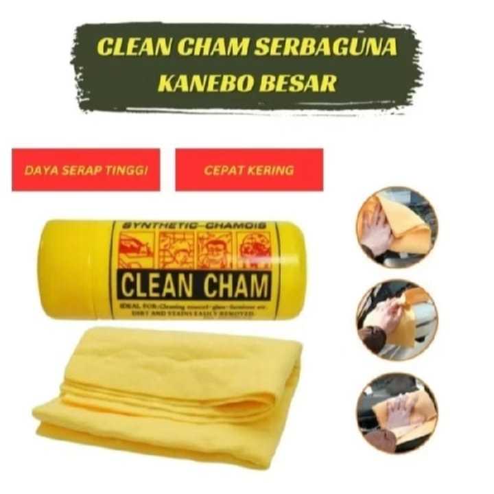 Jual Lap Kanebo CLEAN CHAM/Lap Mobil Motor/Kanebo Serbaguna Daya Serap ...