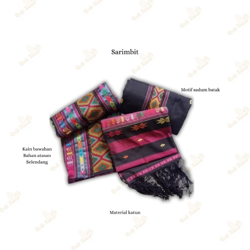 Jual Sarimbit tenun sadum batak || RAKI TENUN | Shopee Indonesia