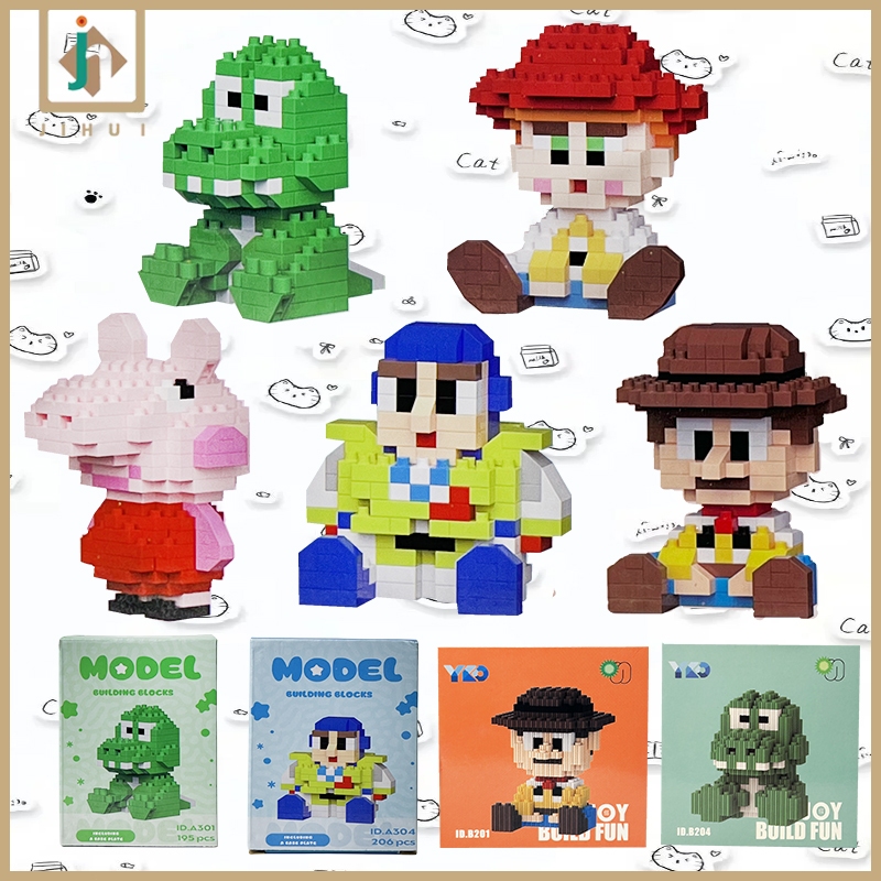 Jual JIHUI Toy Story Building Blok Nano Mini Blocks Buzz Lightyear DIY ...