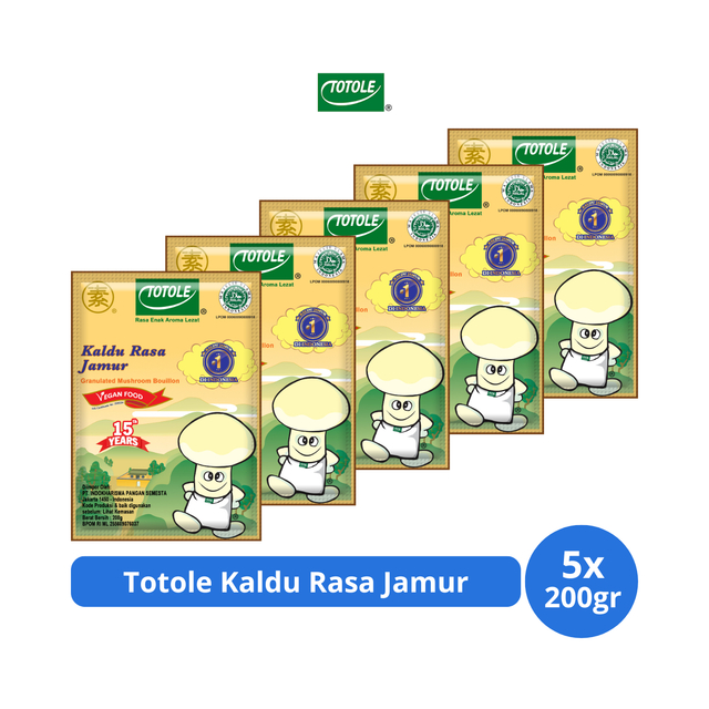 Jual Totole Kaldu Rasa Jamur 200gr x 5 pcs | Shopee Indonesia