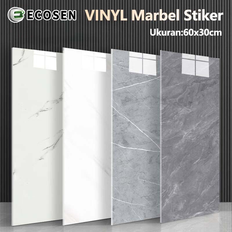 Jual Wallpaper dinding VINYL Marble 30 x 60 cm / Lantai Vinyl Marbel ...