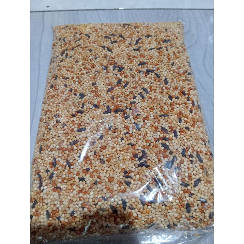 Jual PAKAN BURUNG PERKUTUT CAMPUR 1kg | Shopee Indonesia