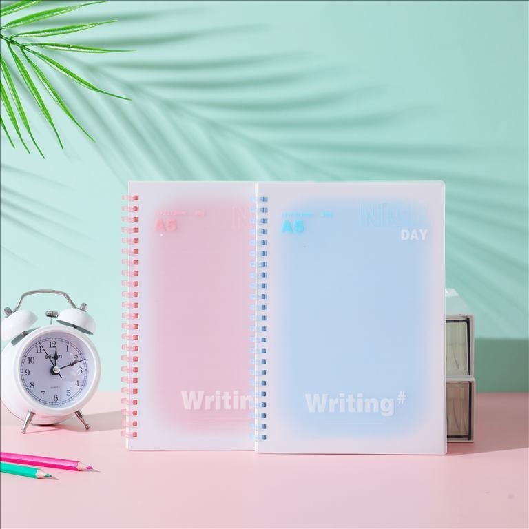 Jual NOTEBOOK DEPAI A5 042-4 COVER MIKA 70 LEMBAR SPIRAL BUKU DIARY ...