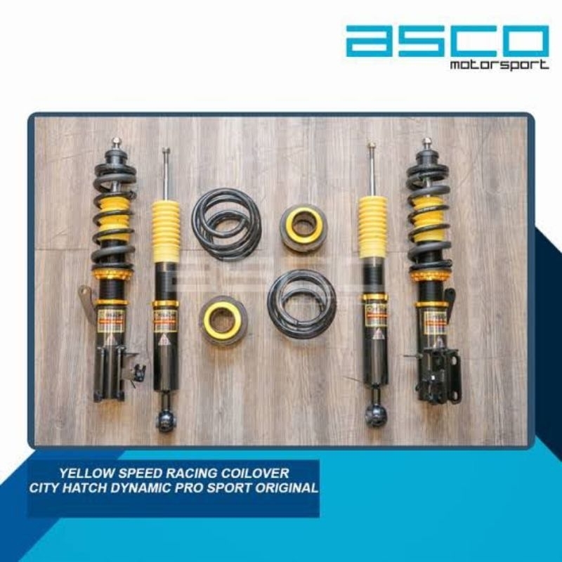 Jual Yellow Speed Racing Coilover City Hatch Dynamic Pro Sport ORIGINAL ...