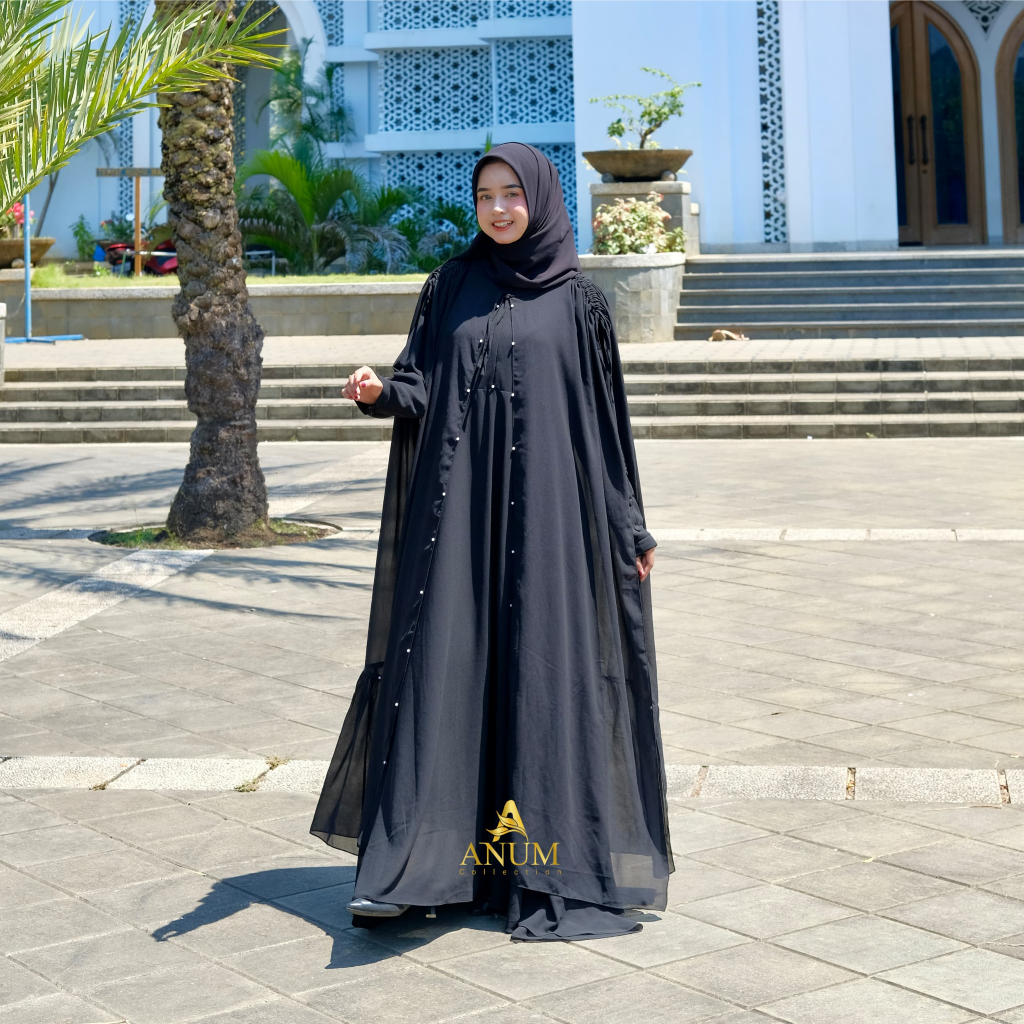 Jual [Ready Stok] Abaya Series Shafira gamis set outer abaya muslim ...