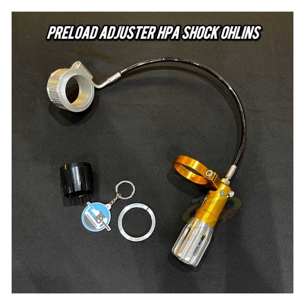 Jual Hidrolik Preload Adjuster HPA CNC Per Shock Ohlins Klik Fungsi ...