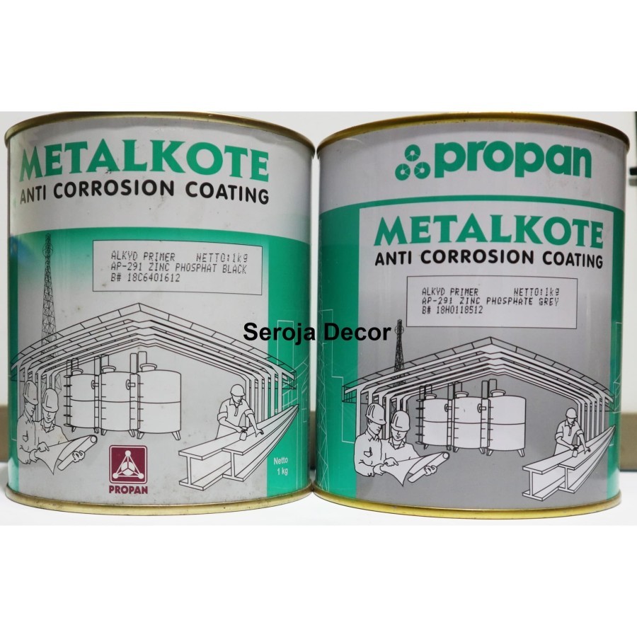Jual Cat Besi Dasar Anti Karat PROPAN METALKOTE 1kg Cat Meni | Shopee ...