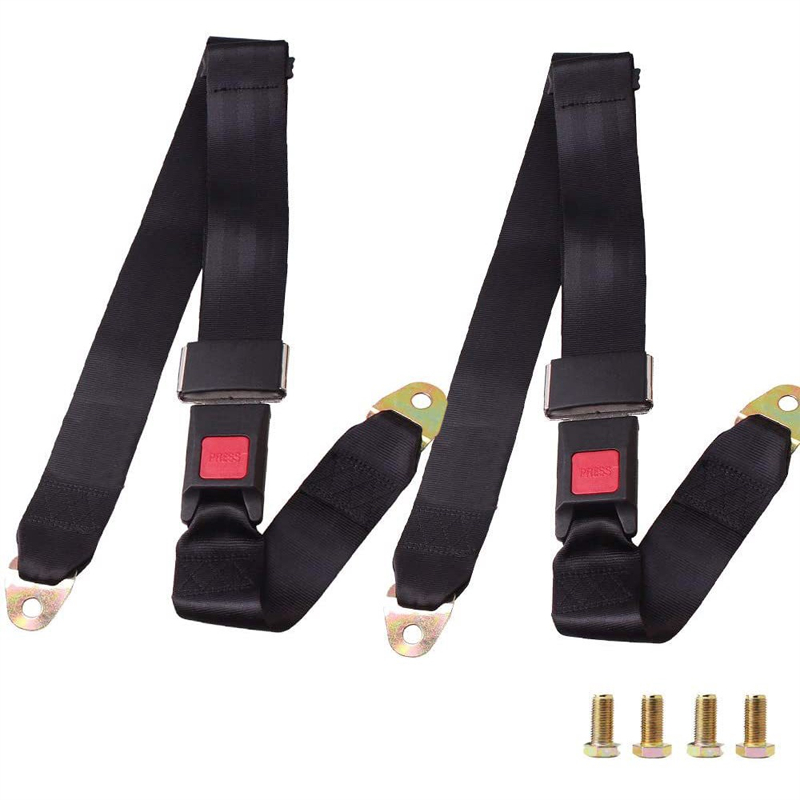 Jual Sabuk Pengaman Mobil Adjustable Hitam 128cm 2 Point / Safety Seat ...