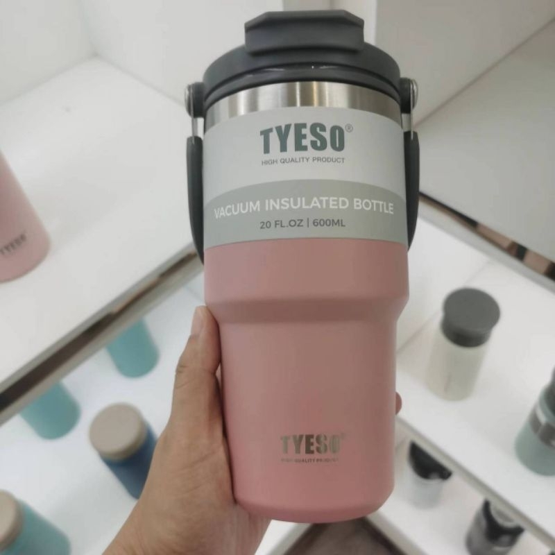Jual VACUUM INSULATED BOTTLE TYESO 600ml tumbler tyeso viral bandung gelas tahan panas termos ...