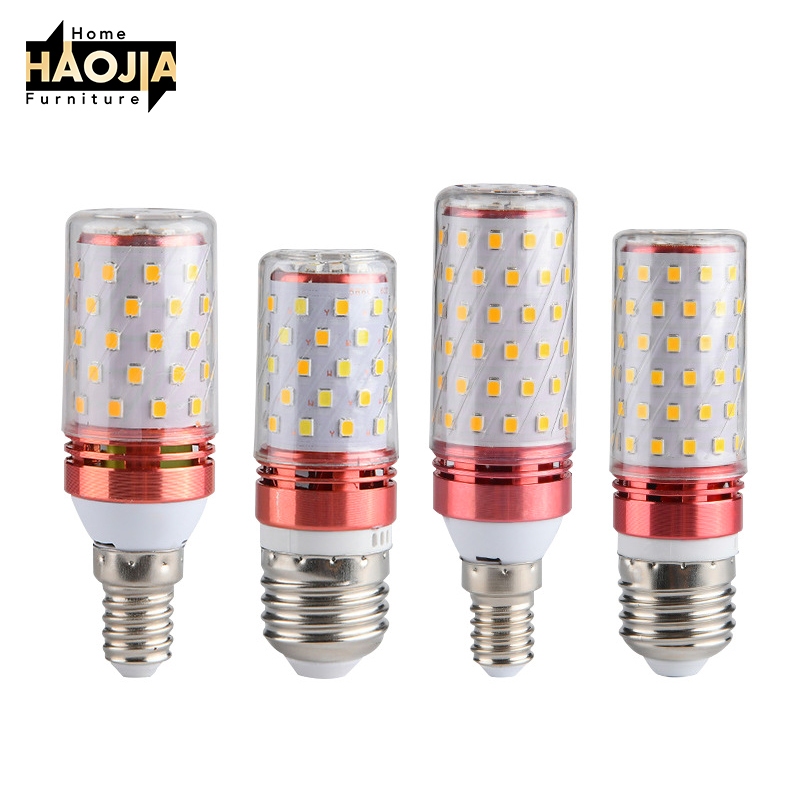 Jual Lampu LED 3 Warna Cahaya (Putih, Kuning & Warm White) 12W 16W Fitting Putar E27 / E14 ...