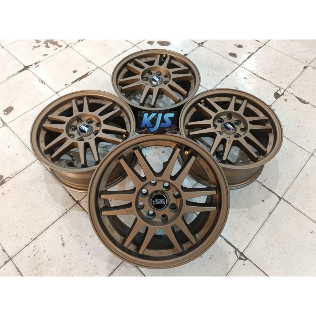 Jual Velg Racing Bekas Ring 15 HSR BLY Pcd 4x100 4x114 R15 Buat Livina Avanza Xenia Sigra Calya ...