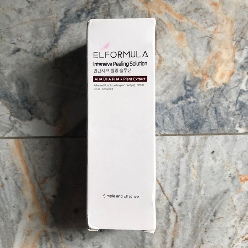 Jual NEW READY ELFORMULA Intensive Peeling Solution | Shopee Indonesia
