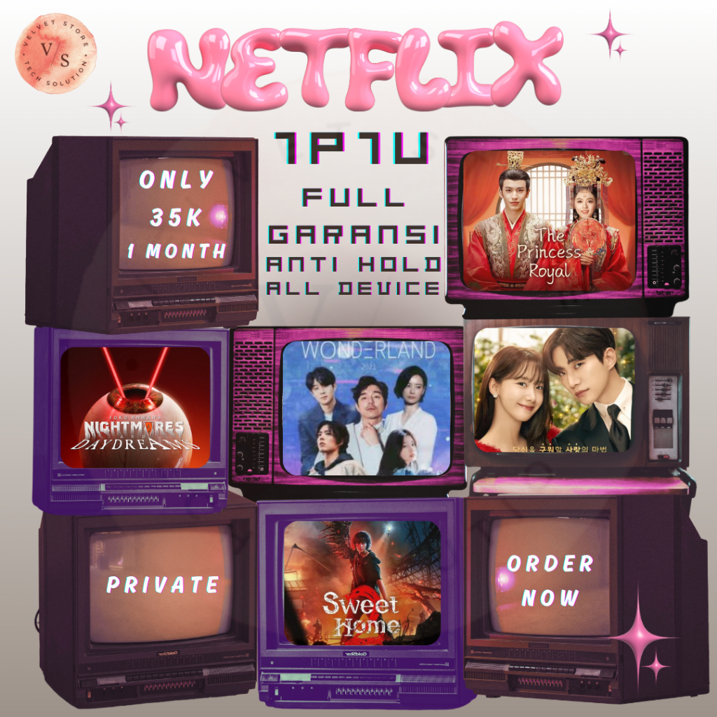 Jual NETFLIX PRIVATE FULL GARANSI 30 HARI | Shopee Indonesia
