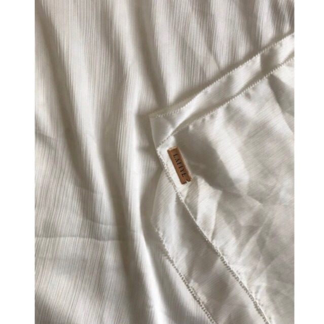 Jual Premium Textured Silk Lafiye Lace (putih) | Shopee Indonesia