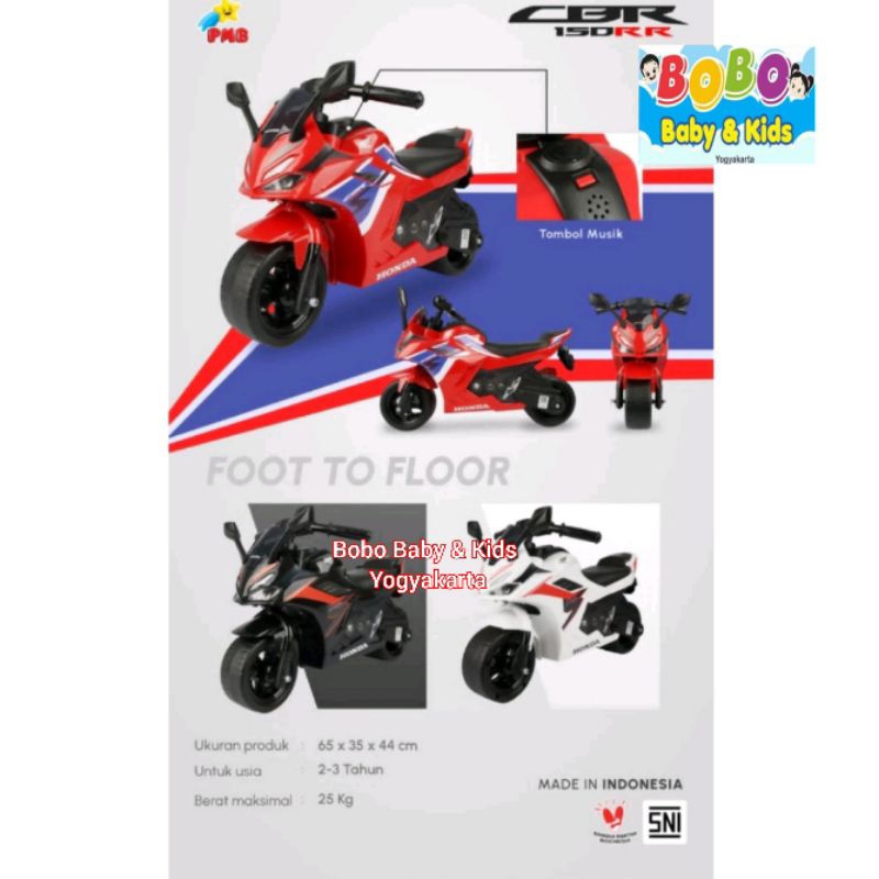 Jual Motor Honda CBR Anak Foot to Floor Motoran Dorong Anak Ride On ...