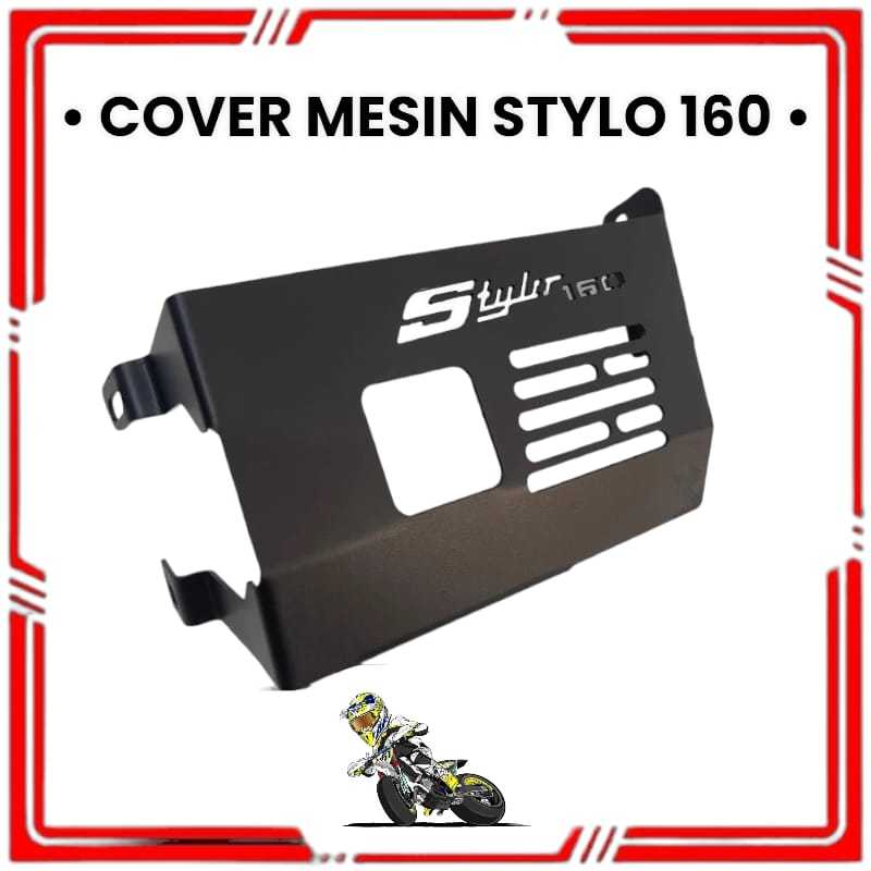 Jual Cover Engine cover mesin Pelindung Bawah Mesin Stylo 160 cover ...