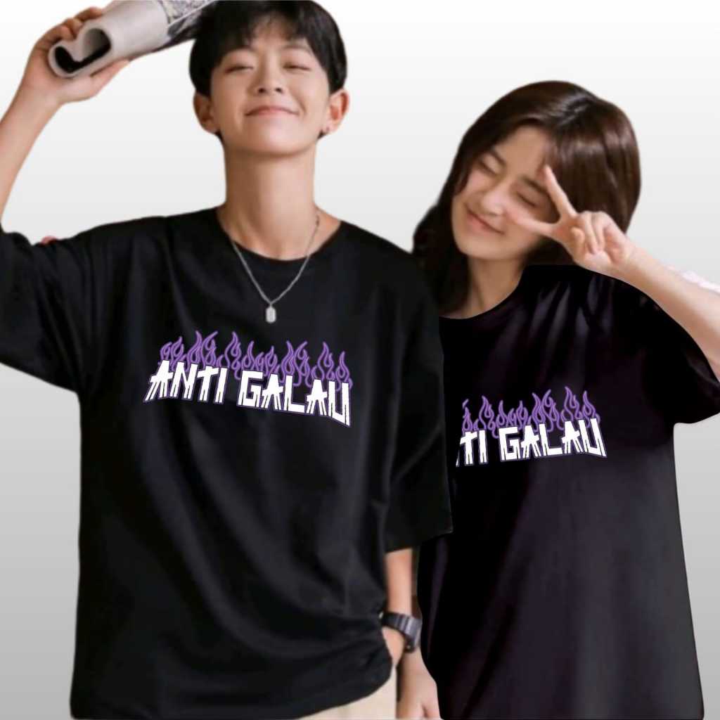Jual Baju Kaos Couple Pasangan Pacar Kekinian Trendy / Kapelan Pacar ...