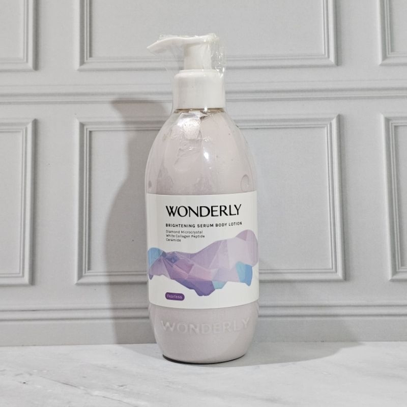 Jual WONDERLY Brightening Serum Body Lotion 300ml - Fearless | Shopee ...
