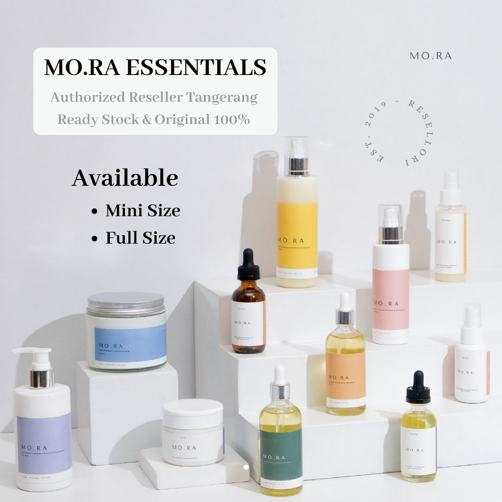 Jual MO.RA ESSENTIALS Mora Hair Care Plant Based & Natural Original 100 ...