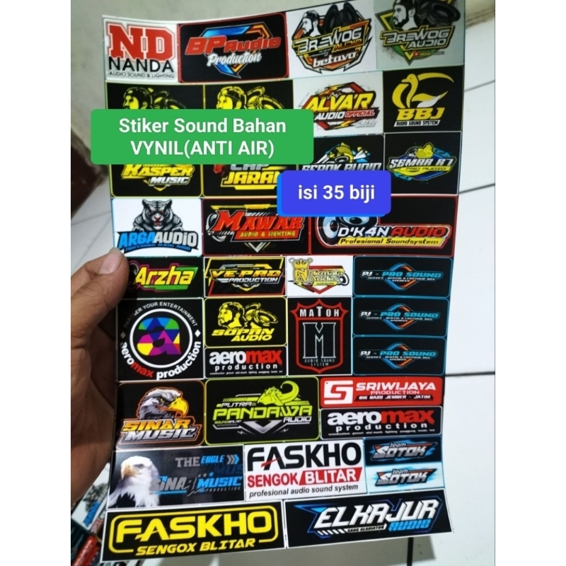 Jual Stiker Sound System | Stiker Audio | Stiker Sound System Audio ...