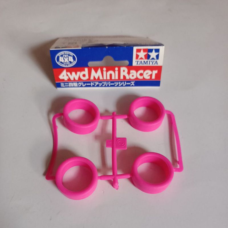 Jual Tamiya ban pink loose kit brown racer (m) | Shopee Indonesia