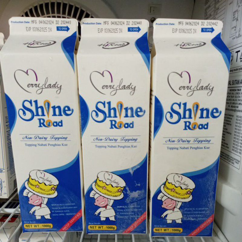 Jual SHINE ROAD WHIPPING CREAM 1Kg | Shopee Indonesia