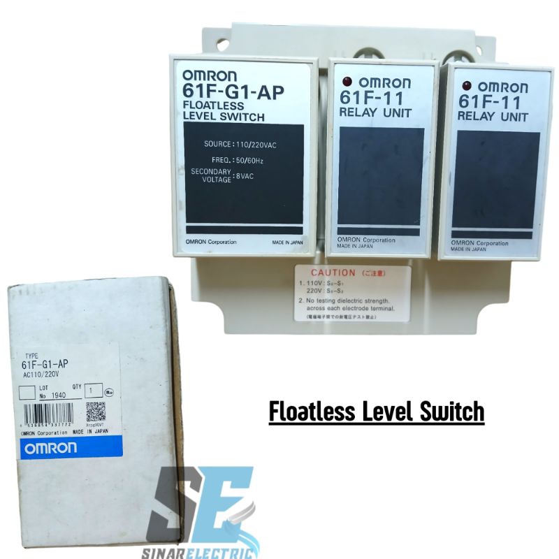 Jual Omron Floatless Level Switch Type 61F G1 AP / 61F GP N Merk Omron | Shopee Indonesia