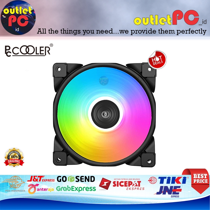 Jual PCCooler Fan FX-120-3 Dynamic Color 120mm FX 120 PC Cooler PC ...