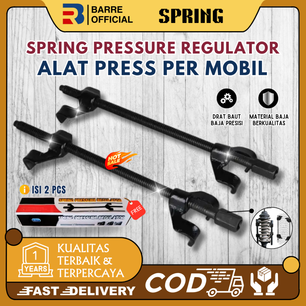 Jual BARRE Treker Per Keong Coil Spring Mobil Compressor Pegas Kejut ...