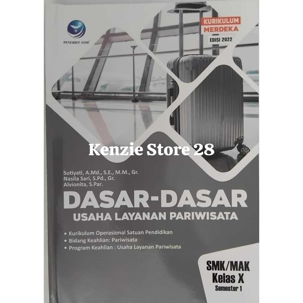 Jual Dasar-Dasar Usaha Layanan Pariwisata SMK/MAK Kelas X Semester 1 ...