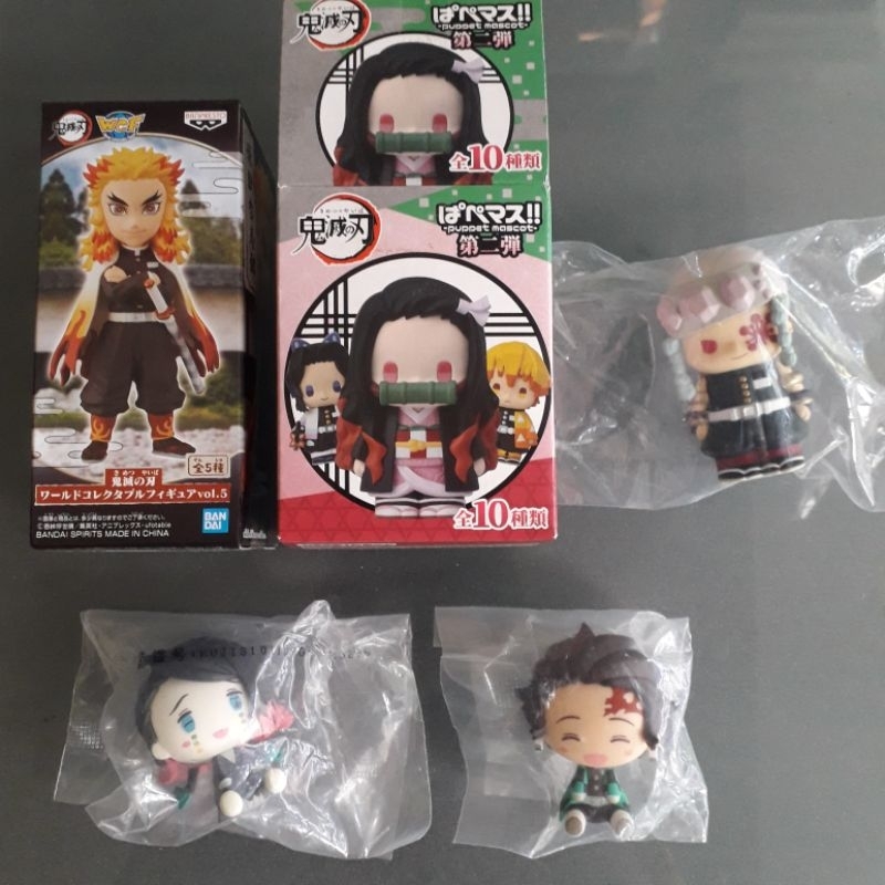 Jual (Official Japan) Kimetsu no Yaiba Demon Slayer figure wcf rengoku giyuu tanjiro aoi nezuko ...