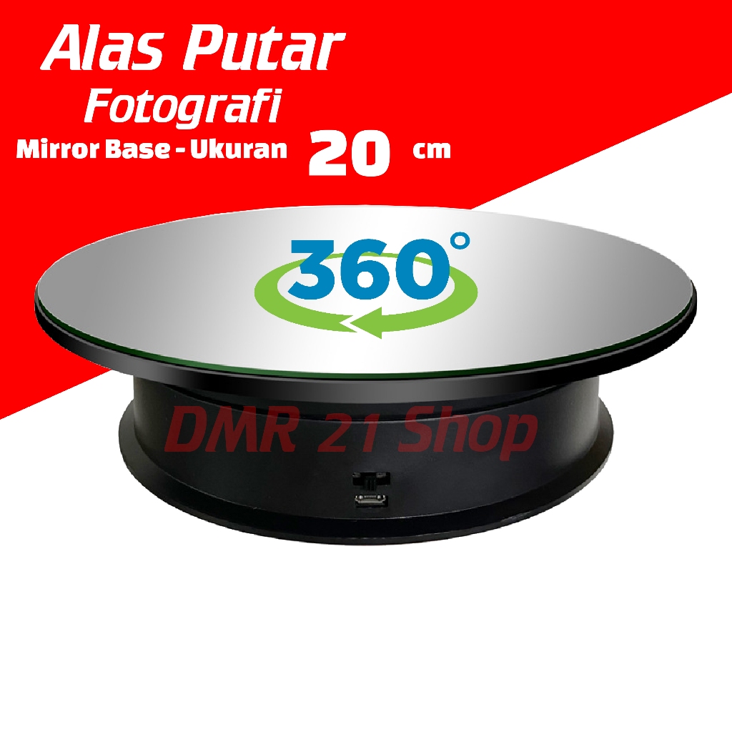 Jual Alas Putar Fotografi Rotating Display Produk Stand Base 20 cm ...