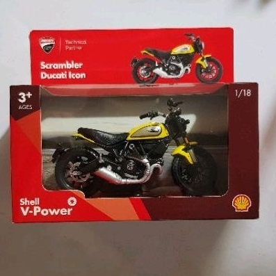 Jual Motor Diecast Ducati Scrambler Icon / Shell Collectible 1/18 scale ...