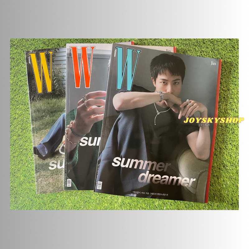 Jual W Vol. 7 Jin (Cover : BTS : Jin / Contents : BTS : Jin 44p) | Shopee Indonesia