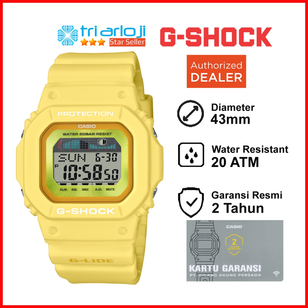 Jual Casio G-Shock GLX-5600RT-9DR Jam Tangan Digital Pria GSHOCK G-LIDE GLX-5600RT-9 GLX-5600RT ...